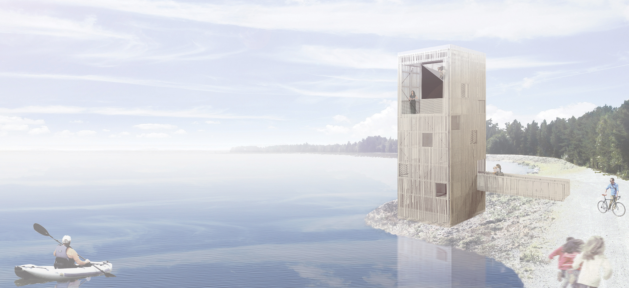 Lakeside Periscope Tower / SD Review 2015 | OOPEAA